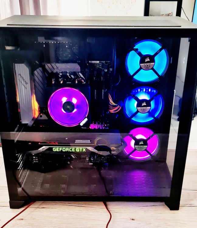 Complete Gaming PC - AMD Ryzen 7 3700X 8-Core + Monitor (Gebraucht) in ...