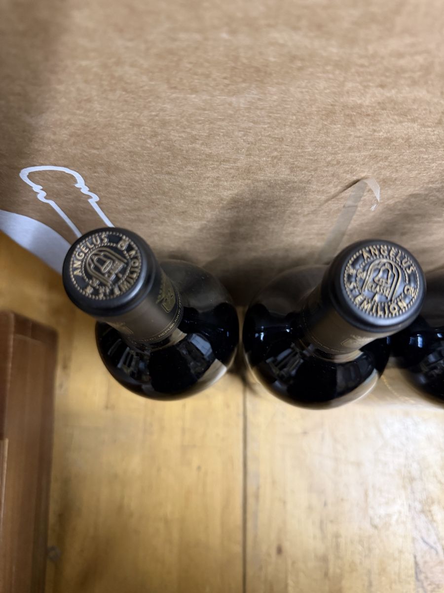 4 bouteilles l Angélus 2012 étiquettes dorées (Neuf (Voir description ...