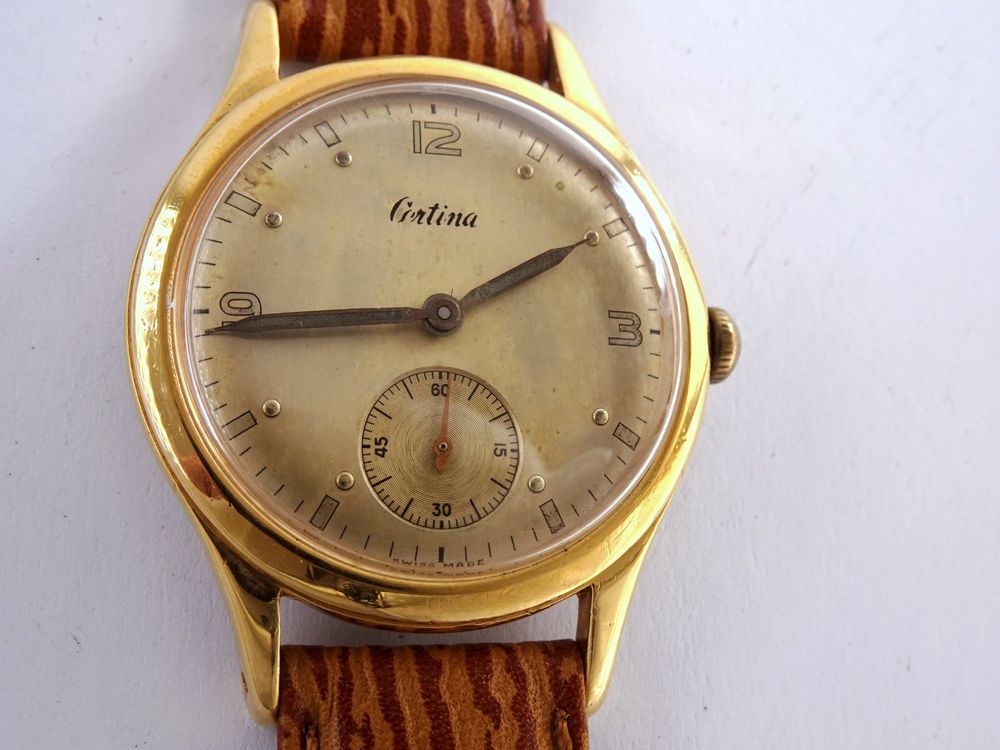 CERTINA 1950ER HANDAUFZUG K.F. 320 KALIBER HERREN SAMMLERUHR (Gebraucht) in Zürich für CHF 92 ...