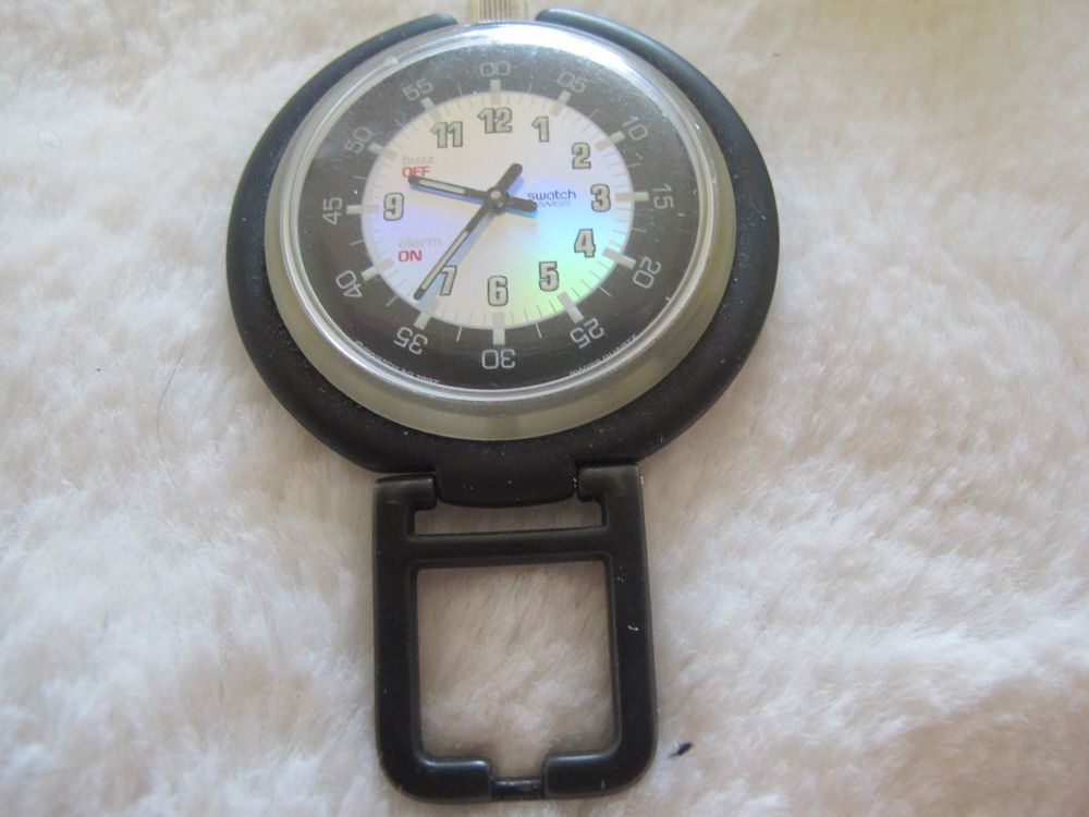 Swatch Pop-Up Swatch SLURB PUK105 von 1997 Wecker Melodie (Gebraucht ...