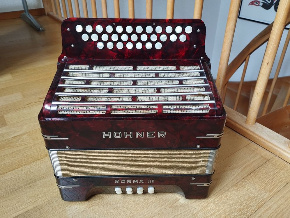 Akkordeon, diatonisch, Hohner Norma III | Kaufen auf Ricardo