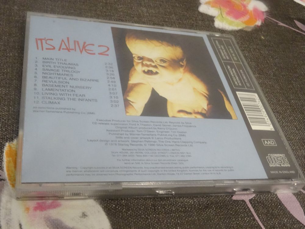 It's Alive 2 - Original Motion Picture Soundtrack CD (Gebraucht) in ...