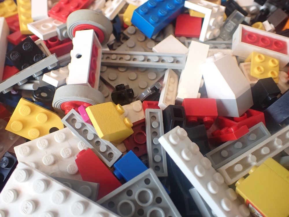 sehr viele LEGO Steine bunt gemischt Kilo Ware System (B) (Gebraucht) in Geroldswil für CHF 52 ...