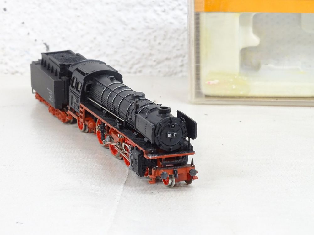 Arnold 2210 Dampflok BR01 177 DB, Schwarz, Spur N, OVP (Gebraucht) in Wohlen für CHF 152 – mit ...
