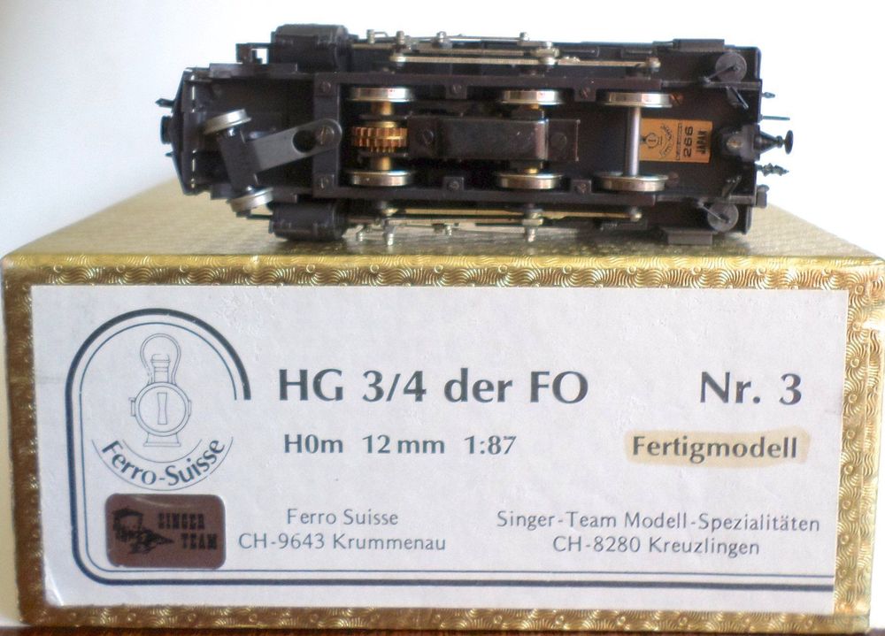 Ferro Suisse H0m: Dampflok HG 3/4 der FO | Kaufen auf Ricardo