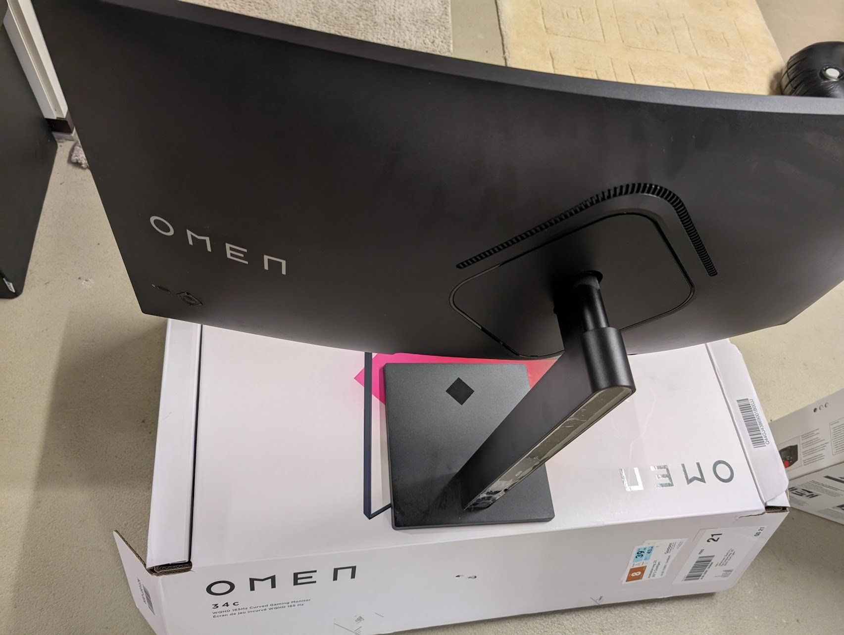HP Omen 34C Inch Curved Monitor - OVP (Gebraucht) in Gümligen für CHF ...