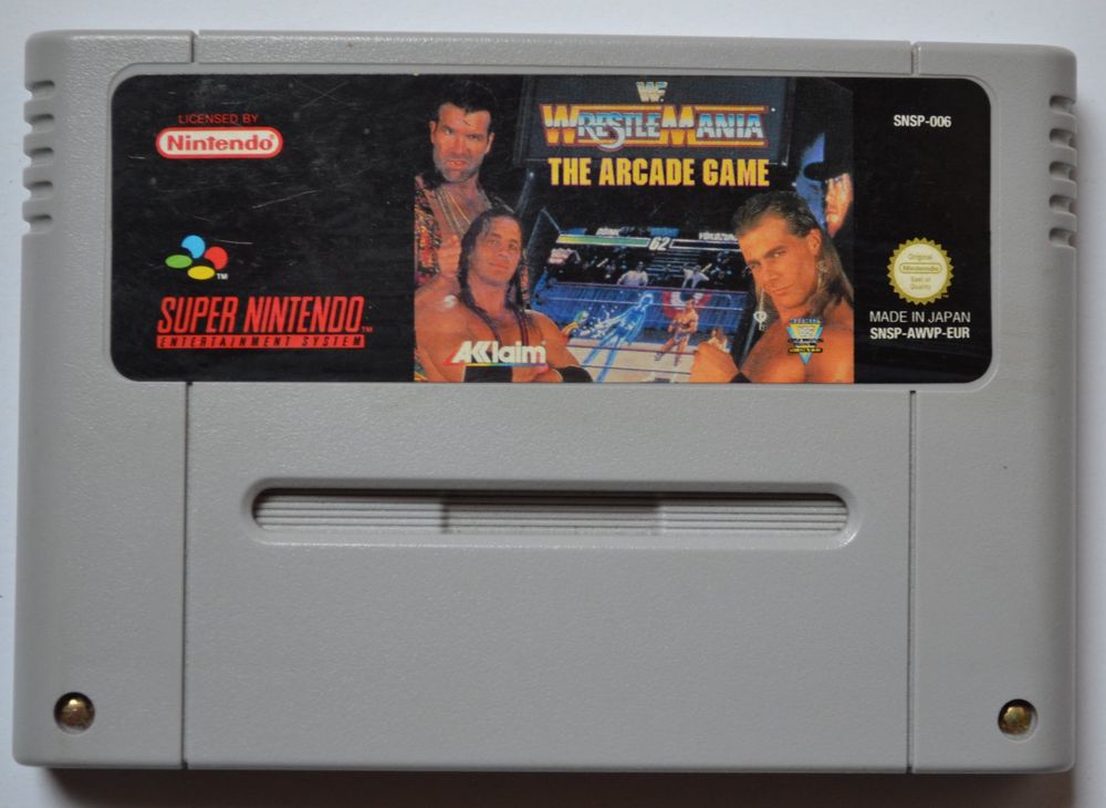 SNES WWF Wrestlemania The Arcade Game Wrestling Nintendo | Kaufen auf Ricardo
