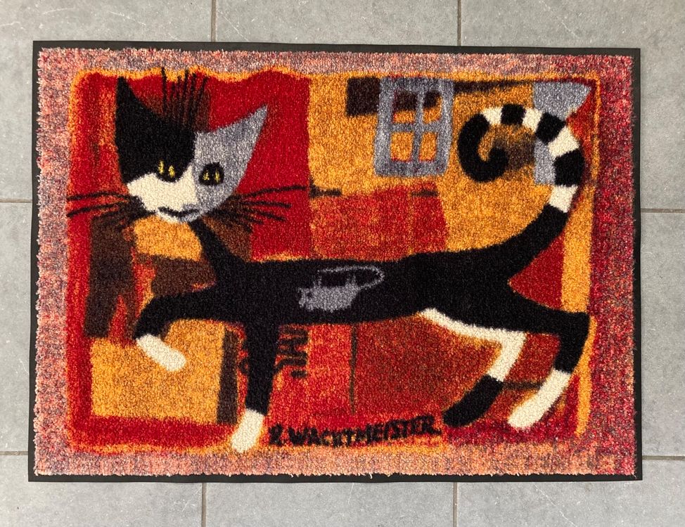 Fussmatte Rosina Wachtmeister Kater Ivano | Kaufen auf Ricardo