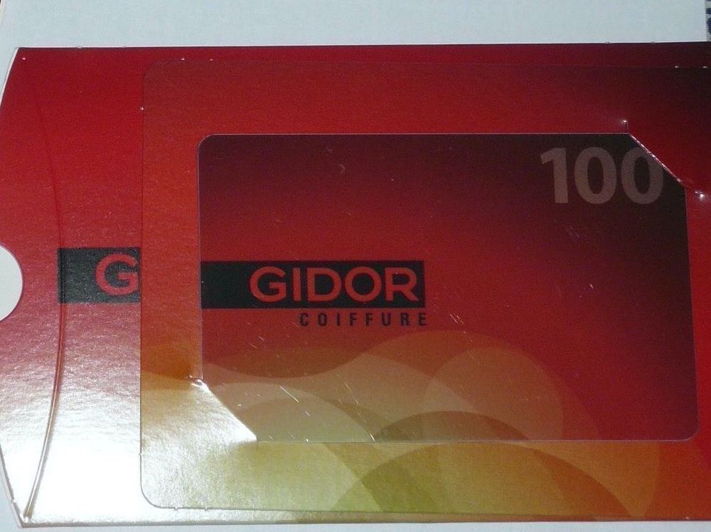 Gidor Geschenkkarte 100.- (Neu und originalverpackt) in Sirnach für CHF ...