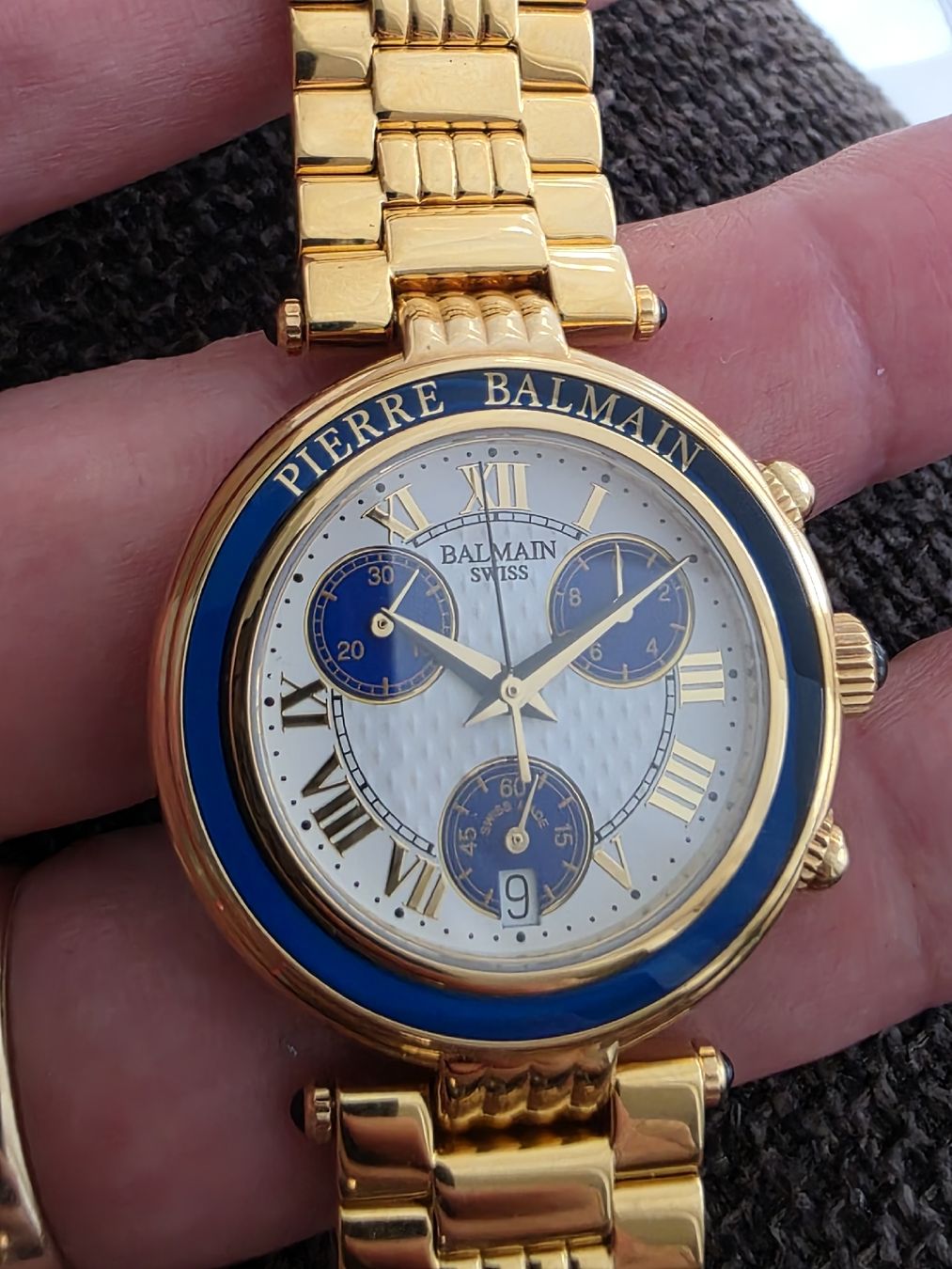 Pierre Balmain Montre Femme Chronographe, État Top! (D'occasion) à ...