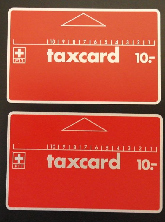 PTT taxcard 10.- | Kaufen auf Ricardo