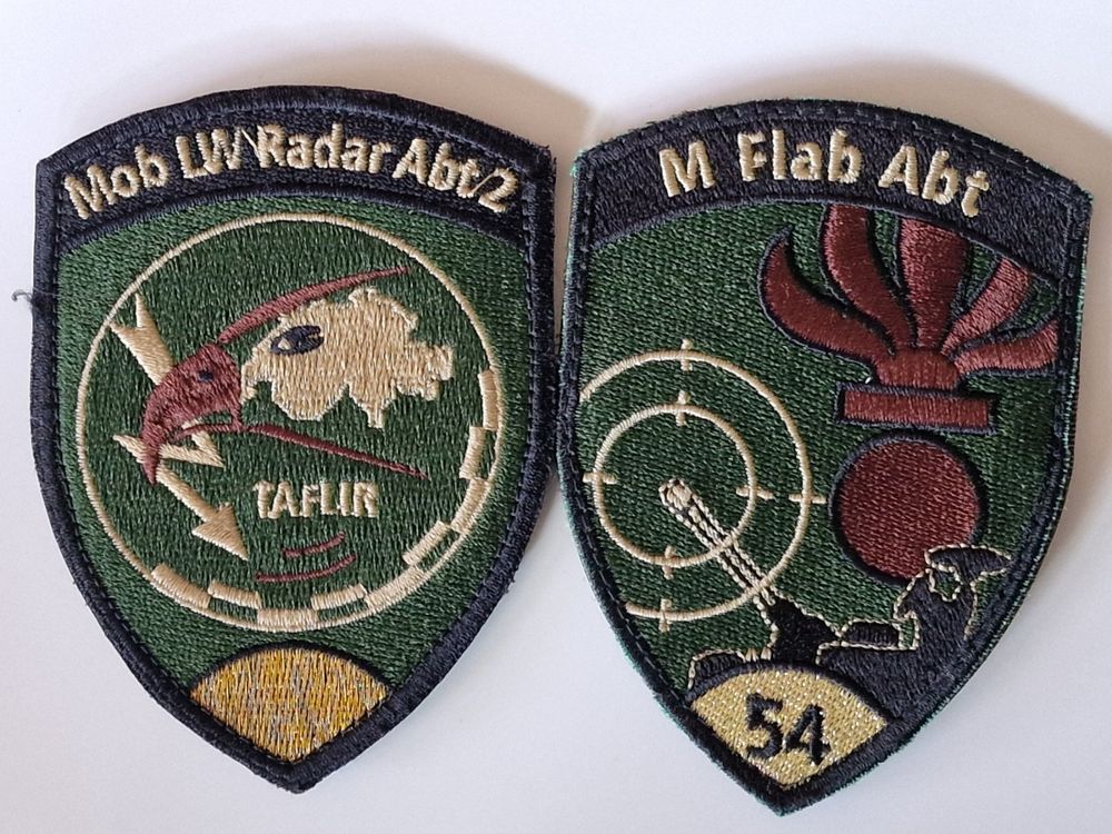 Luftwaffe Badge DUO Flab Stab Gold Klett | Kaufen auf Ricardo