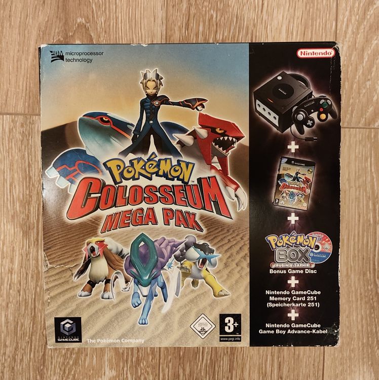 Nintendo Gamecube Pokémon Colosseum Mega Pak (Gebraucht) in Genève für ...