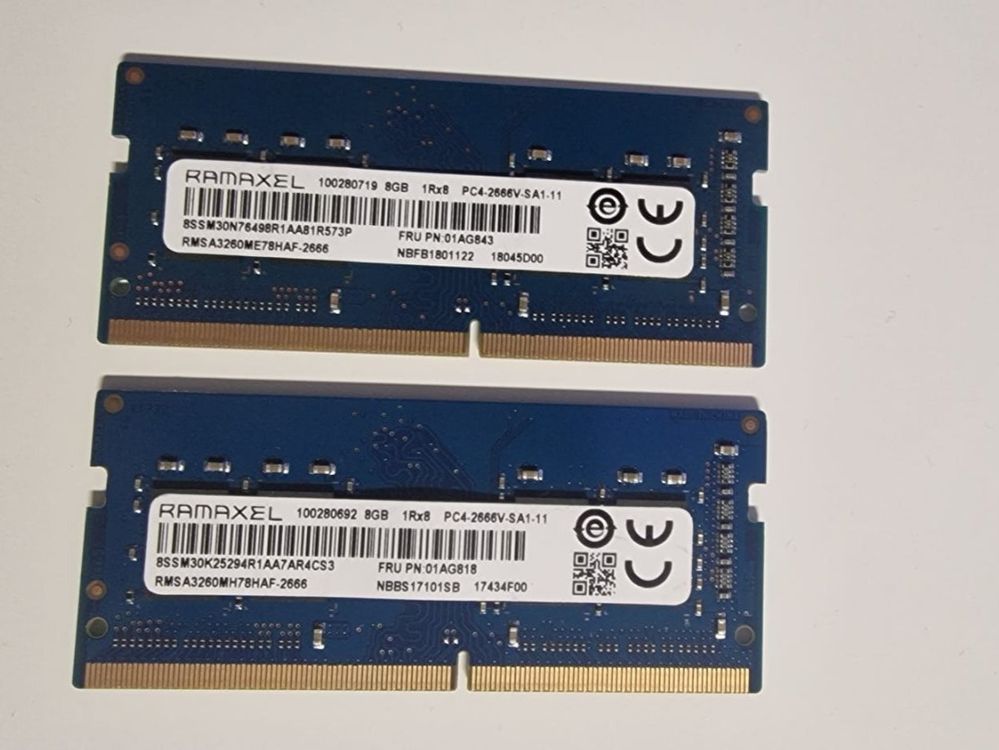 16 GB Memory RAM DDR4 (2x8GB) (Gebraucht) in für CHF 20 – mit Lieferung ...
