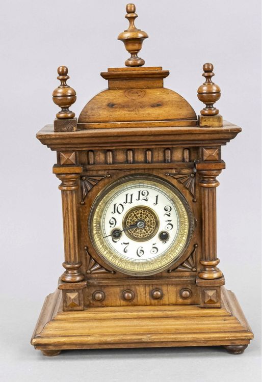 Horloge de table en noyer, style wilhelminien | Kaufen auf Ricardo