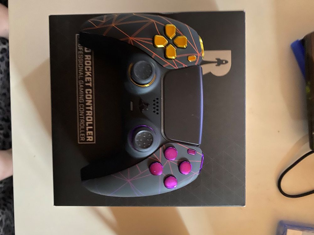 Rocket Games PS5 Pro Controller Farnet Mod 3 mit DT, schwarz (Gebraucht ...