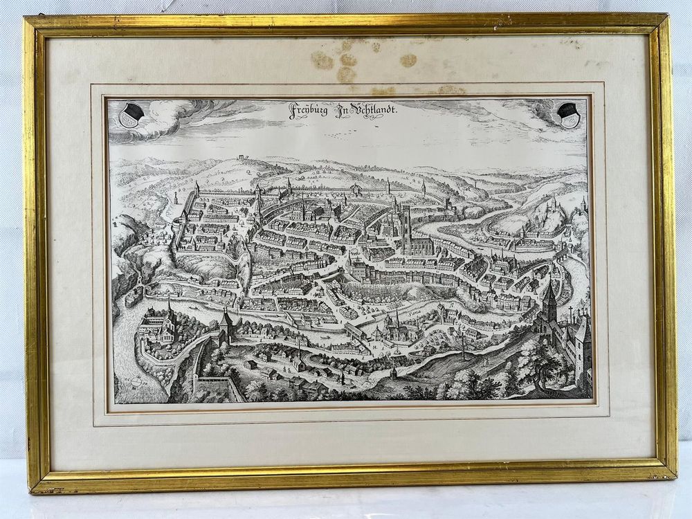 Antike Fribourg kupferstich um 1640 (Gebraucht) in Neuhausen am Rheinfall für CHF 65 – mit ...