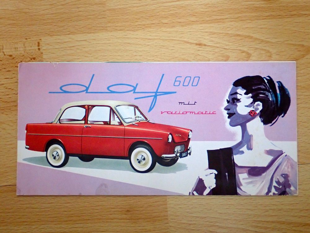 DAF 600 Variomatic - Prospekt Deutschland - P1356 (Gebraucht) in ...