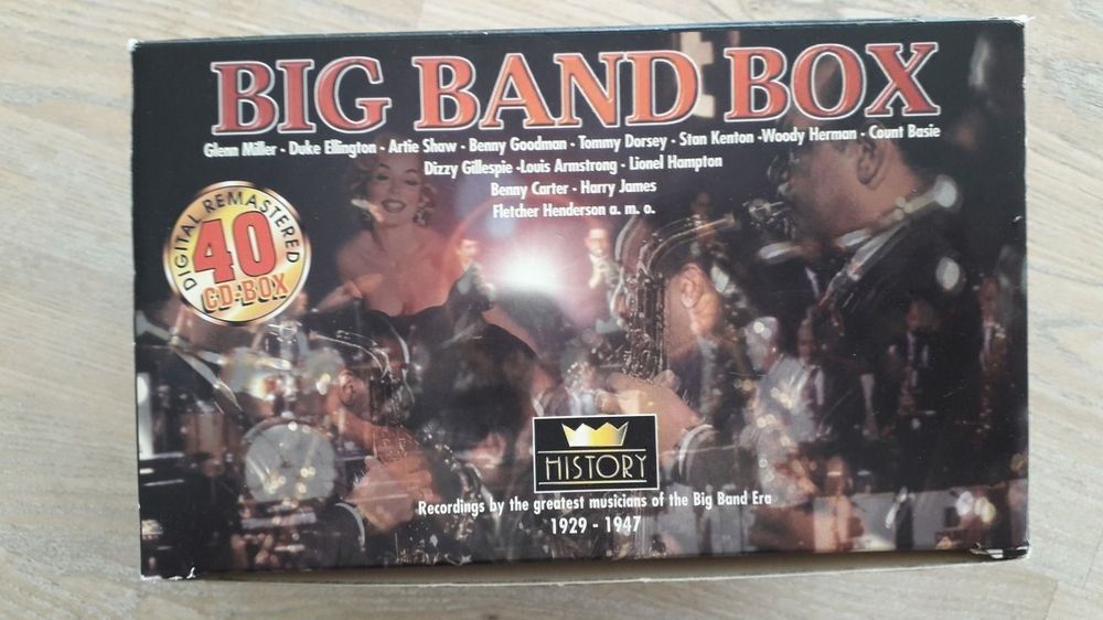 40 CD Box Big Band 1929 - 1947 (Gebraucht) in Ruswil für CHF 6 – mit ...