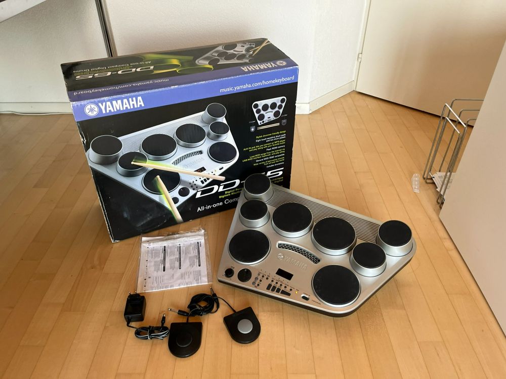 Yamaha DD-65 Digital Drum, Inkl. Zubehör! (Gebraucht) in Innerberg für ...