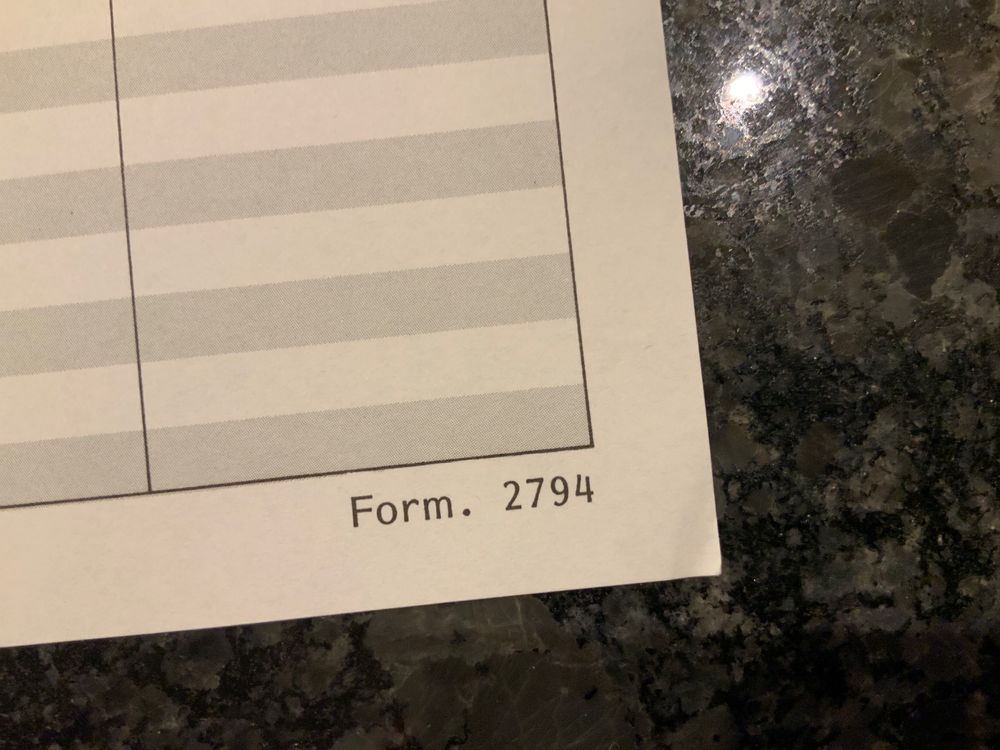Swissair Pendenzenliste 1980s Rarität Form 2794 (Gebraucht) in Maur für ...