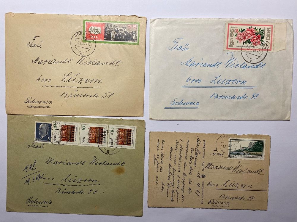 Briefe aus der DDR (Gebraucht) in Bern für CHF 1 – mit Lieferung auf Ricardo kaufen