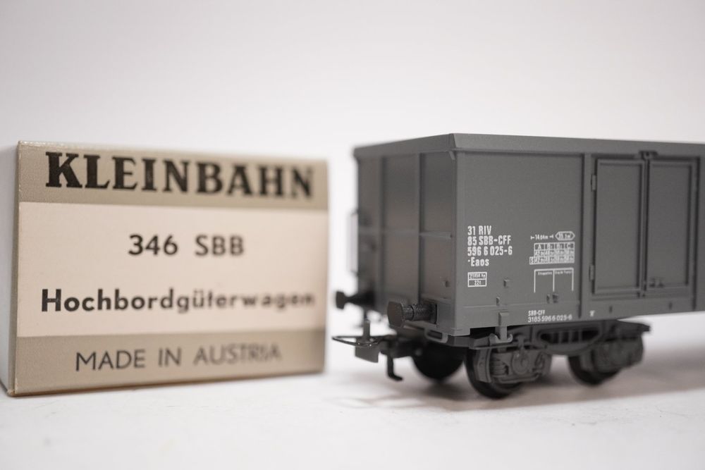 2∑ Kleinbahn 346 SBB Hochbordwagen grau (Gebraucht) in Uetendorf für ...