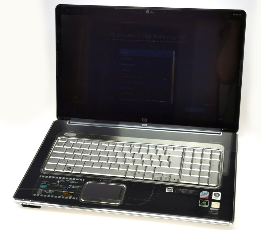 Laptop / Notebook HP HDX18 mit Windows 10 Home (Gebraucht) in ...