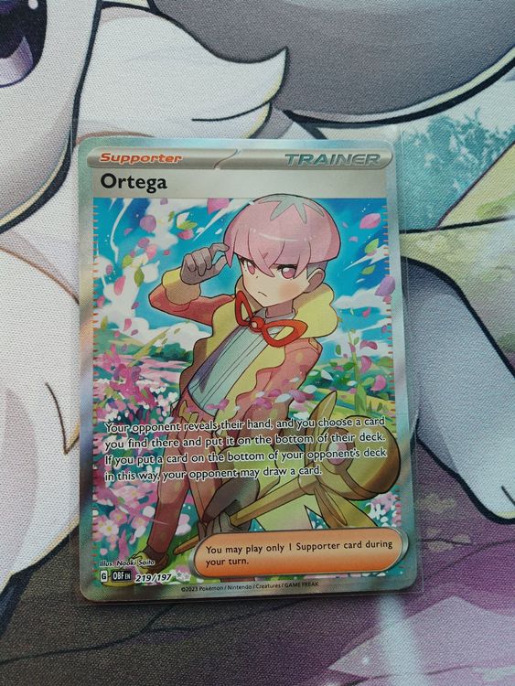 Ortega - Full Art Pokemon Obsidian Flames | Kaufen auf Ricardo
