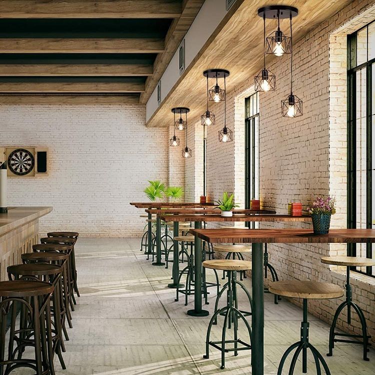 Vintage LED Retro Industrial Design Verstellbare Pendellampe | Kaufen ...