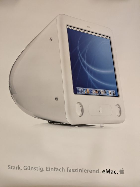 Original Apple eMac Poster | Kaufen auf Ricardo