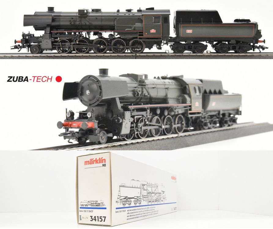 Märklin 34157 Dampflok Serie 150Y SNCF H0 Delta mit OVP (Gebraucht) in ...
