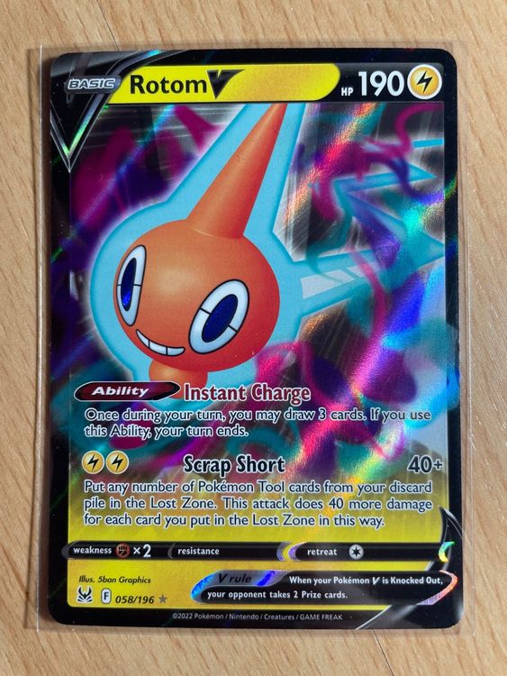 Pokemon rotom V | Acheter sur Ricardo