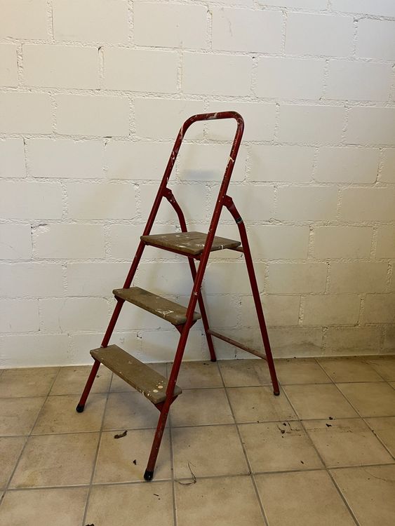 Kleine Vintage Leiter (Gebraucht) in Zürich für CHF 1 – nur Abholung ...