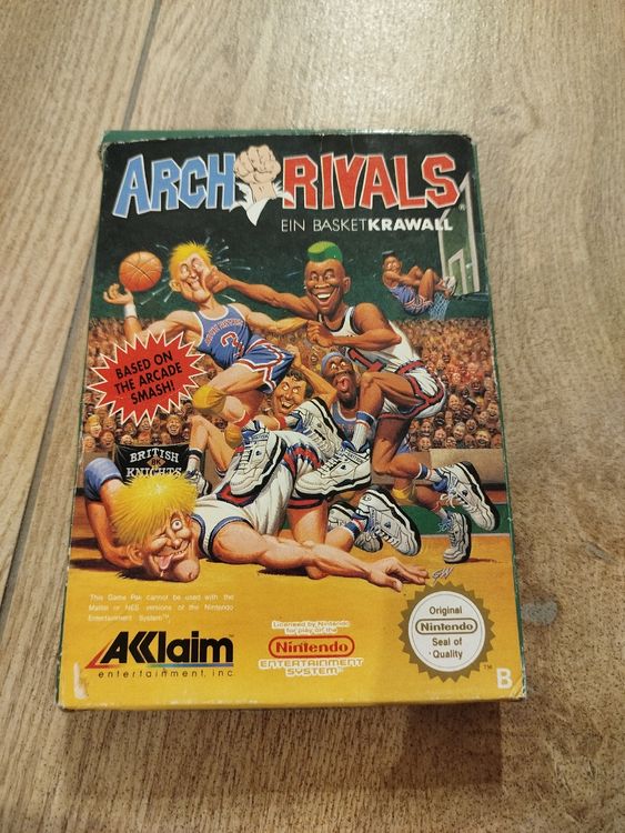 Arch Rivals avec emballage d'origine - NES Nintendo (Gebraucht) in ...