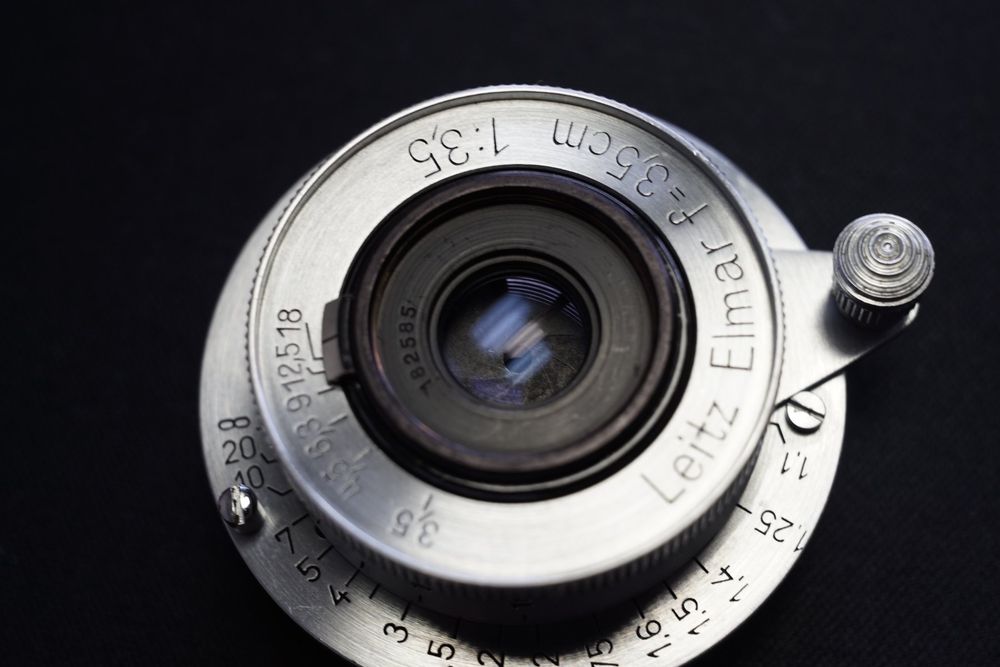 Leica Elmar 3.5cm F3.5 LTM/M39 SN.182585 (Gebraucht) in Steinhausen für ...