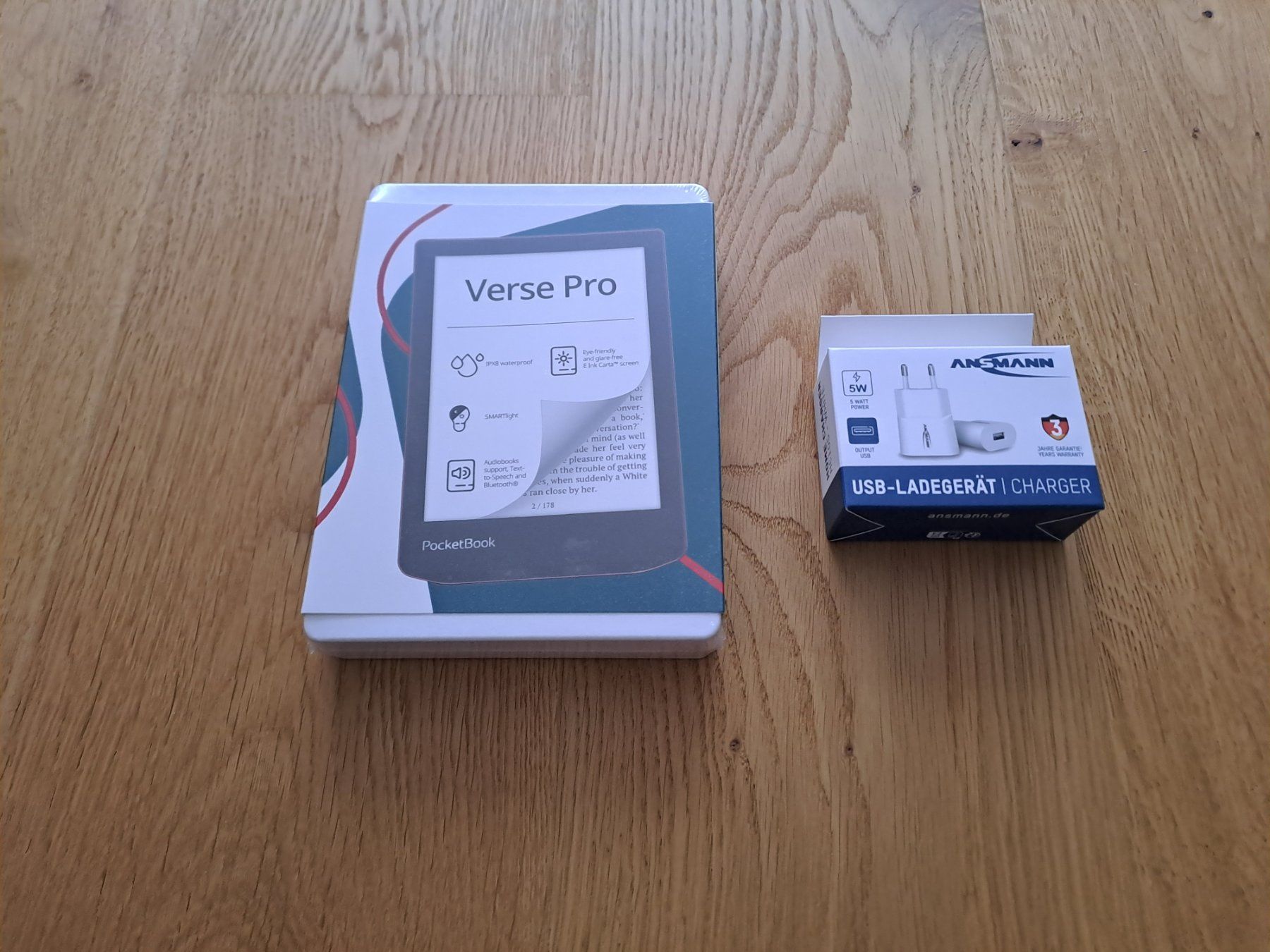 Pocketbook Verse Pro Red 6'' 16 GB ebook Reader E-Reader NEU (Neu und ...