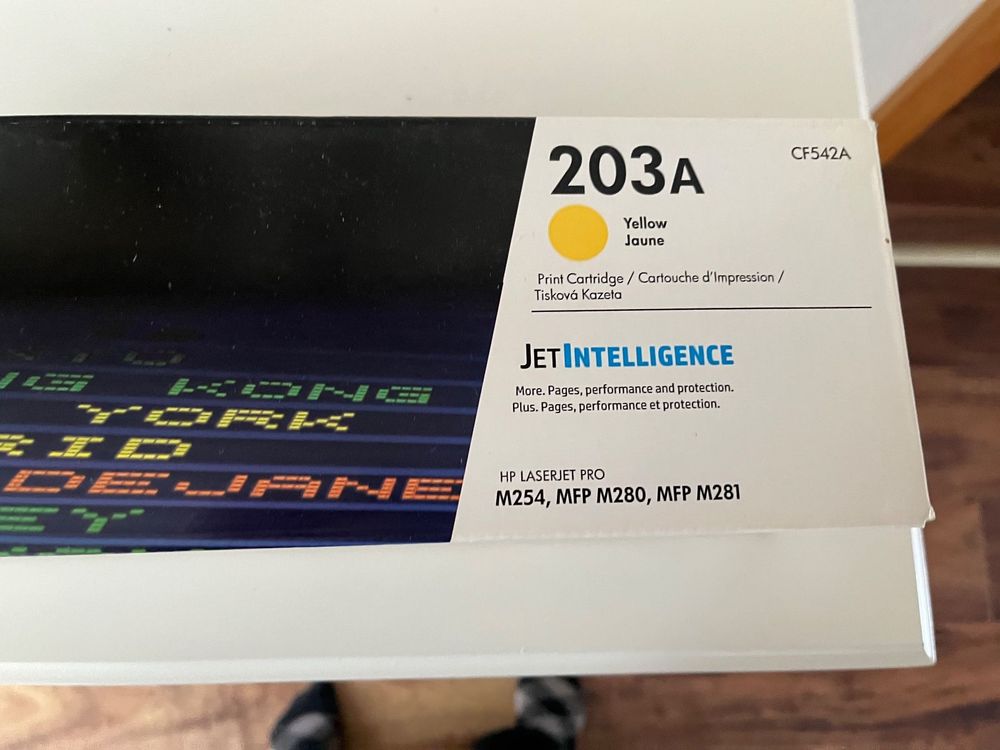 HP 203A Gelb Toner (CF542A) Neu und original verpackt (Neu (gemäss ...
