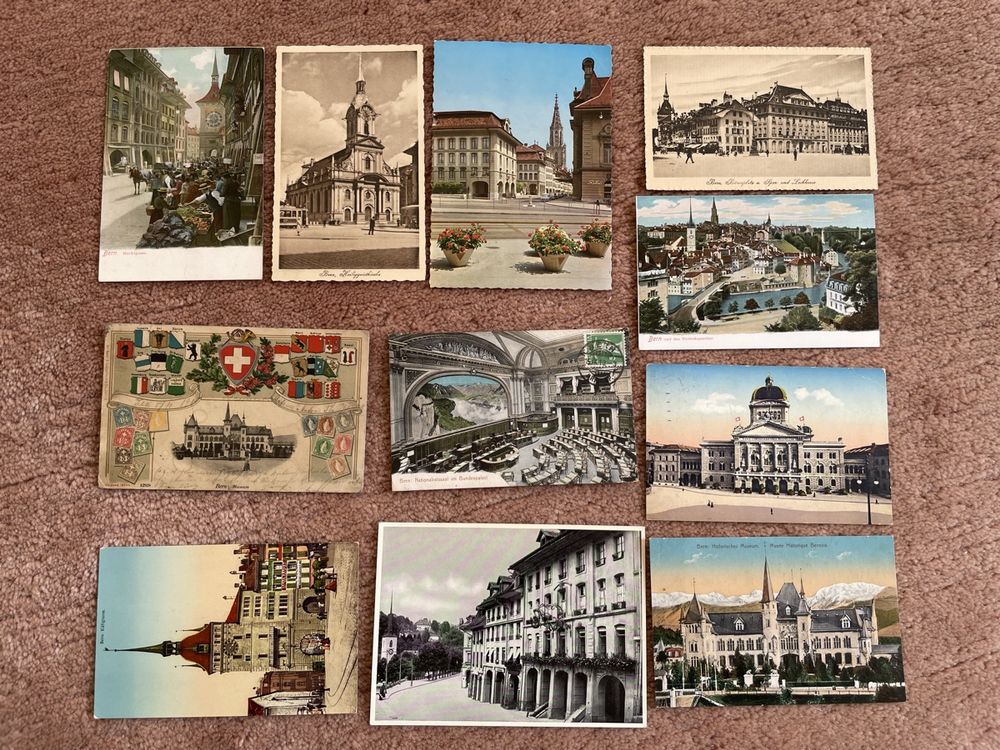 Alte und uralte Ansichtskarten Stadt Bern mit Gebäuden | Kaufen auf Ricardo