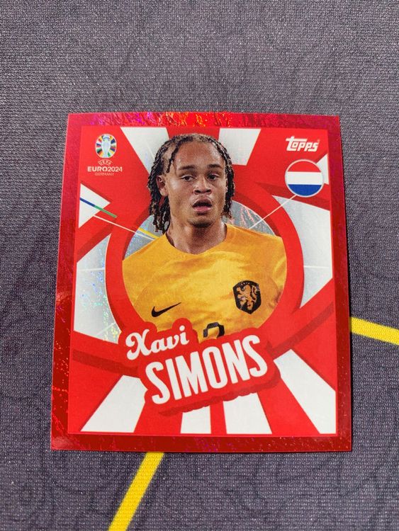 Topps EM 2024 Xavi Simons NED PTW (Neu (gemäss Beschreibung)) in ...