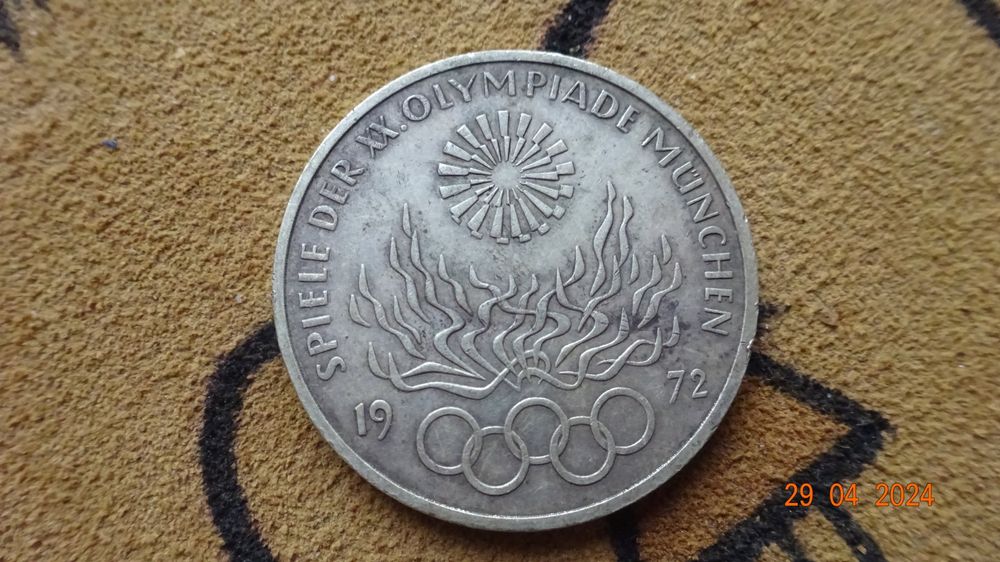 10 Mark Olympiade 1972 Munich (Gebraucht) in bassecourt für CHF 7 – mit Lieferung auf Ricardo kaufen