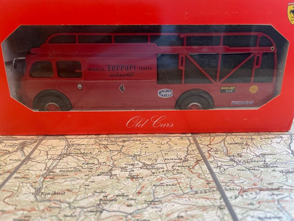 OLD CARS FIAT 642 FERRARI ANNO 1956 ART.56000 1:43 NEW RARE (Neu und ...
