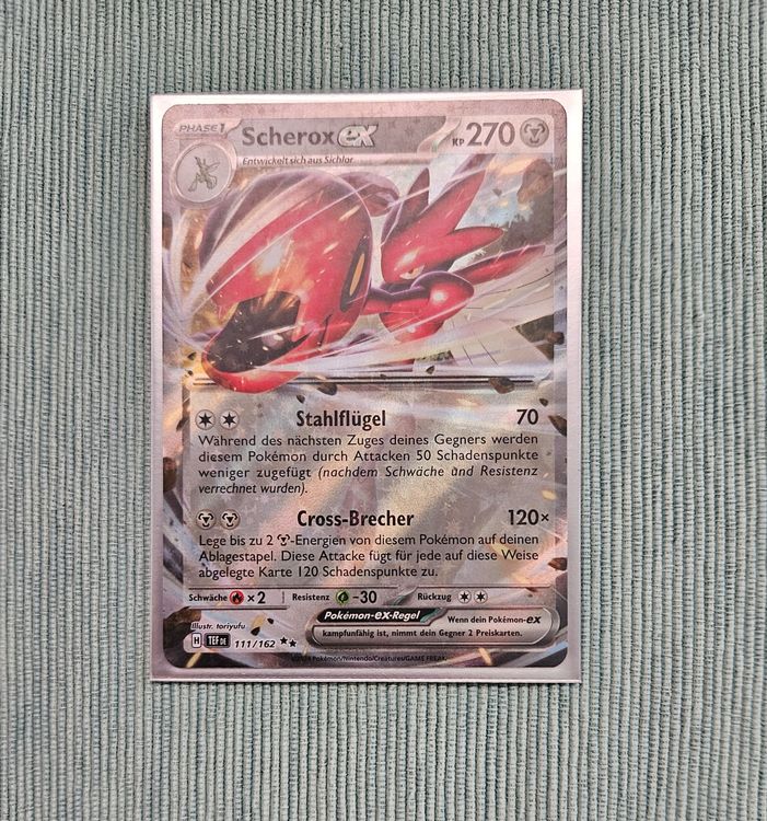 Pokémon - Scherox ex (TEF 111/162) / Gewalten der Zeit (Neu (gemäss ...