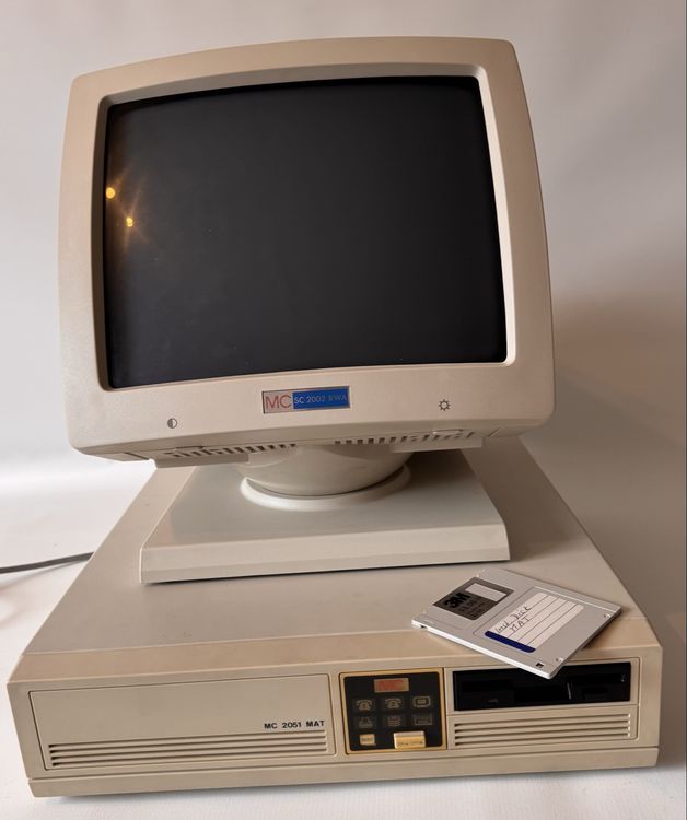 Vintage Computer MC 2051 MAT 1988 Originalverpackung Monitor (Gebraucht ...