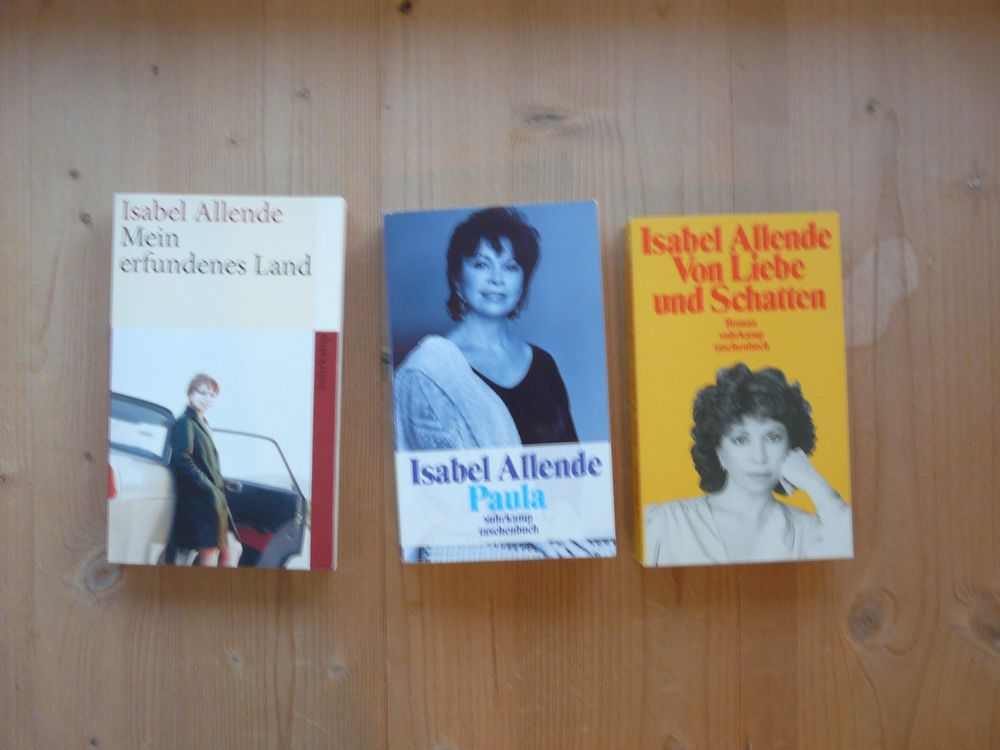 3 Taschenbücher Isabel Allende (Gebraucht) in Alpnach Dorf für CHF 3 ...