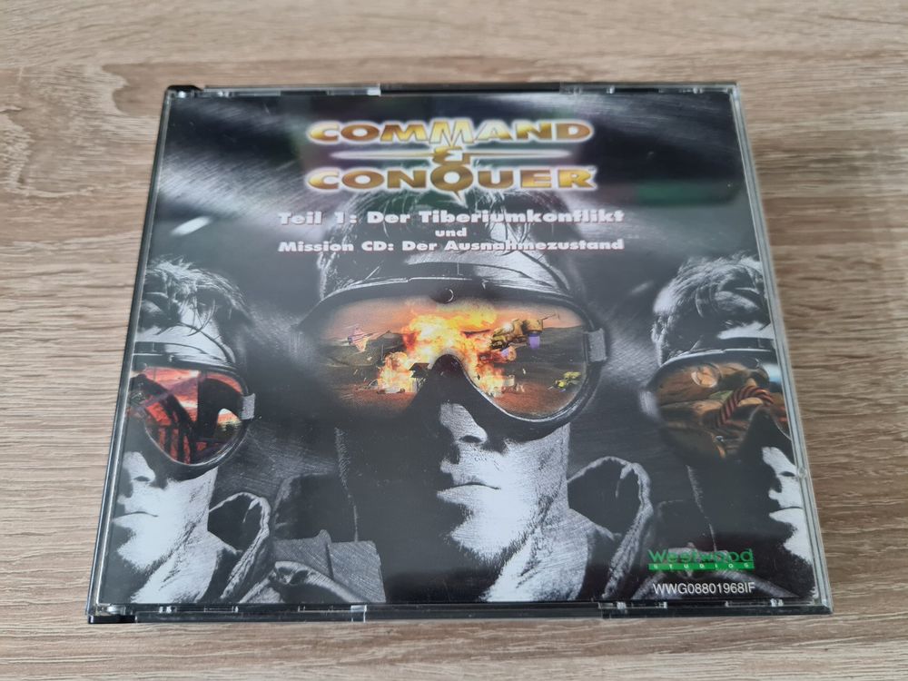 Command & Conquer + Mission CD (1995) (3 CD) (German) - PC (Gebraucht ...