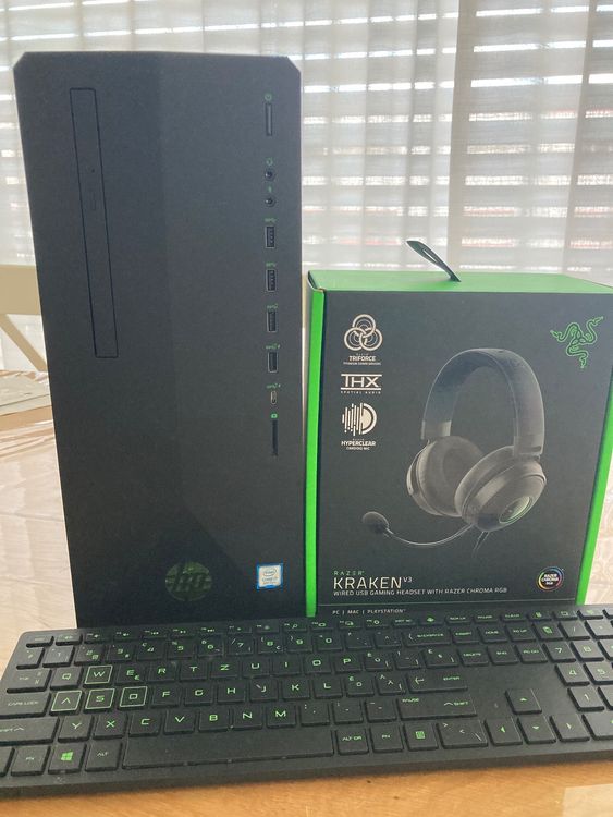 HP Gaming PC + Razer Kraken | Kaufen auf Ricardo