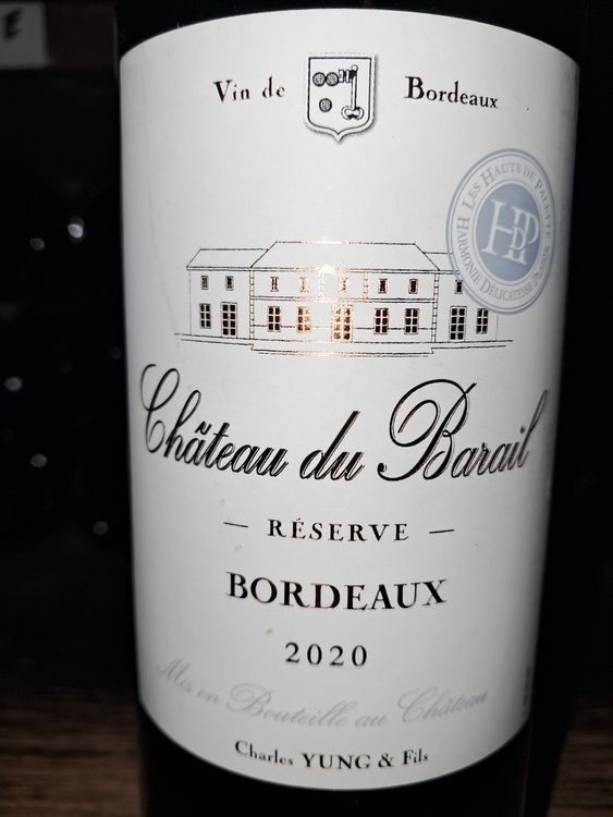 Chateau de Barail reserve bordeaux 2020 (Neu und originalverpackt) in ...