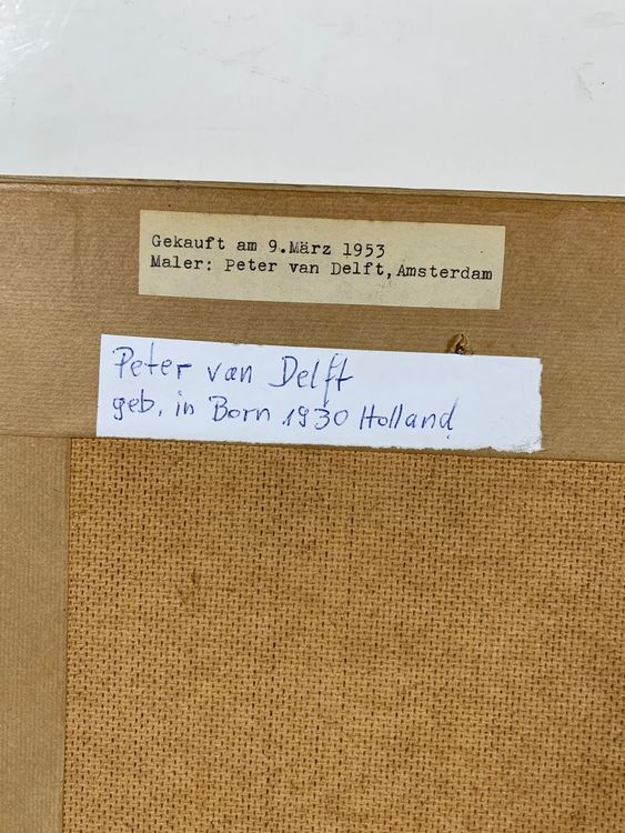 Peter van Delft Stilleben Gemälde (Gebraucht) in Root für CHF 100 – mit ...