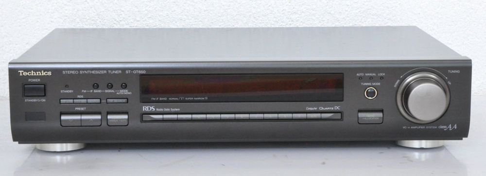Technics ST-GT650 RDS Class AA Highend Tuner (Gebraucht) in Oberglatt ZH für CHF 94 – nur ...